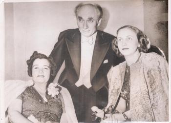New York City. 9 Mars 1947. Les Debuts de Miss Margaret Truman dans son ...